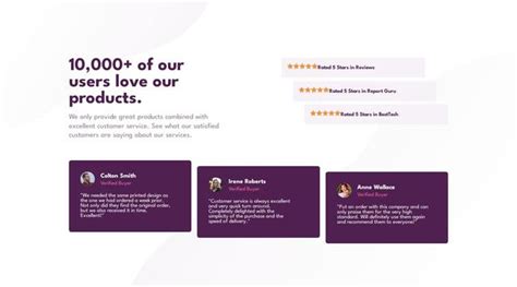 Frontend Mentor Social Proof Section Using Basic Html And Css Coding