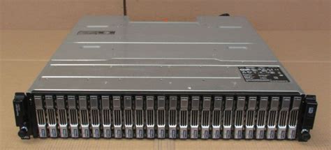 Dell Equallogic Ps6100x Iscsi San Storage Array 3 5tb Hdd 2x Type 11 Controller