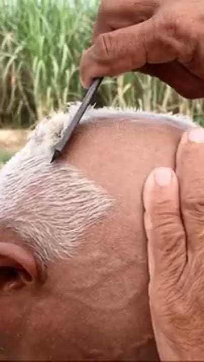 asmr satisfaying haircut part1 asmr no razor asmr fast and real