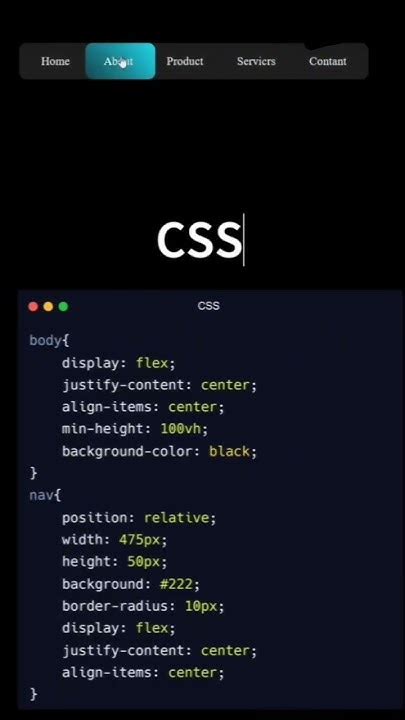 Navigation Bar Foryou Coding Webcode Python Webcoding Programming Css Foryou Viralvideo