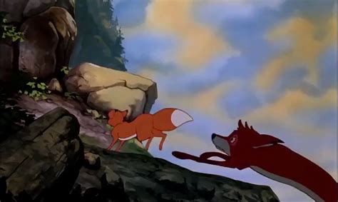 Fox And The Hound Bear Fight