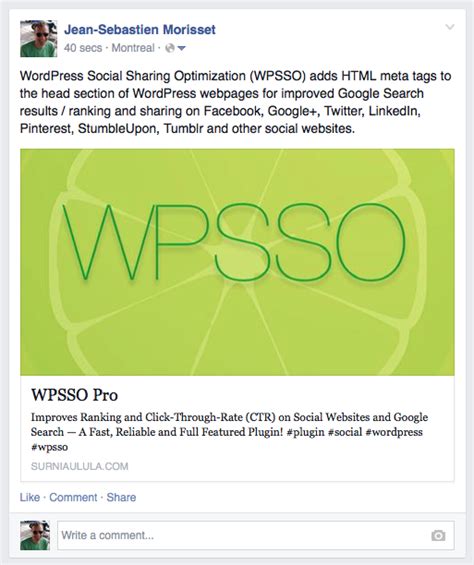 Wordpress Social Sharing Optimization Pro Review