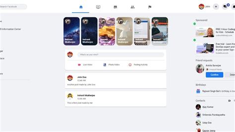 Facebook Clone Using Angular Firebase