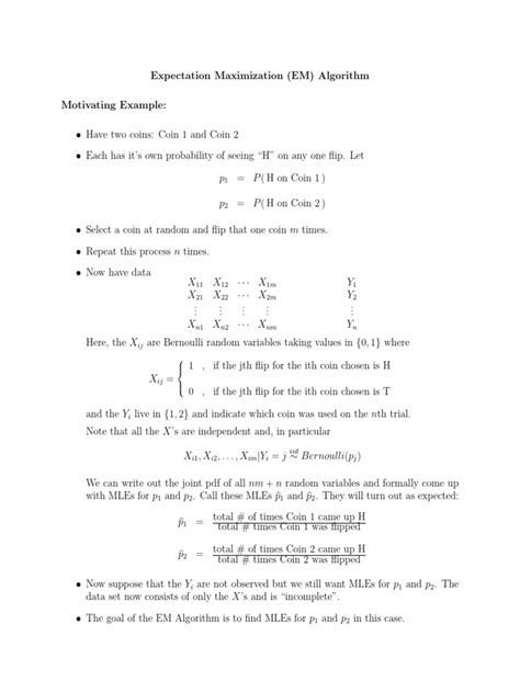 em algorithm pdf