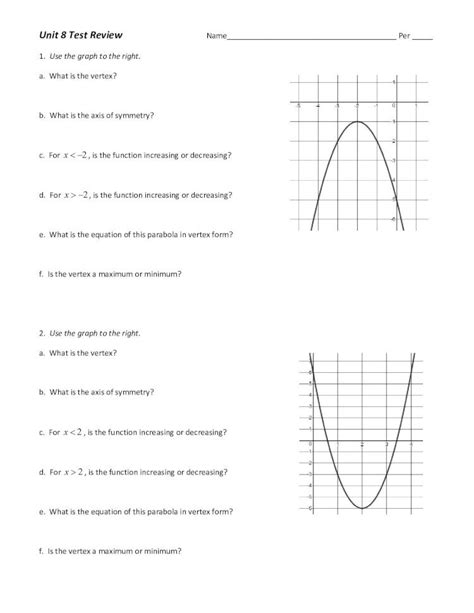 Pdf Unit 8 Test Review Mr Punpanichgulmrpunpanichgulmathweebly