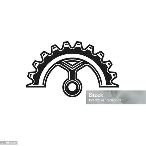 M 편지 기어 로고 아이콘 벡터 컨셉 디자인 템플릿 개념에 대한 스톡 벡터 아트 및 기타 이미지 개념 건설 기계류 건설 산업 Istock