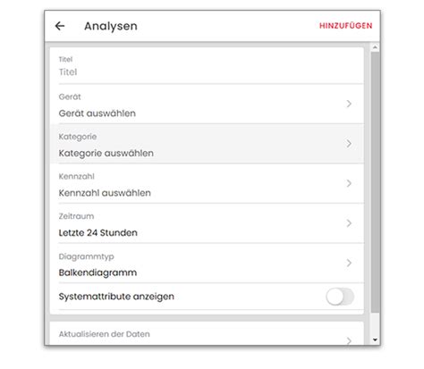 Devices Analysis Widget
