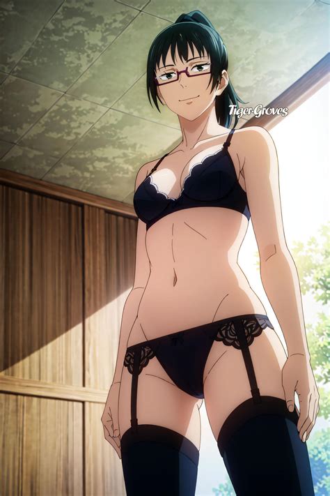 Maki Zenin 8 By Tiger Groves On Deviantart