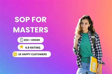 SOP For Masters Programs Expert SOP Writing Services