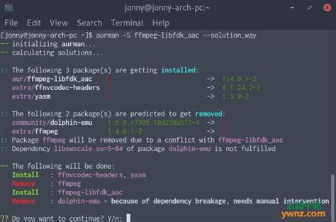 在arch Linux上使用aurman、yay、pakku、aurutils来替代yaourtlinux教程云网牛站