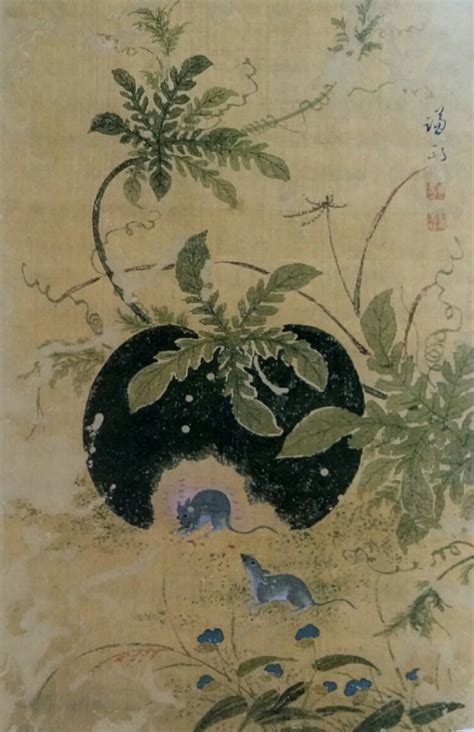 신사임당 수박과들쥐 풀잎과 벌레《초충도》 네이버 블로그