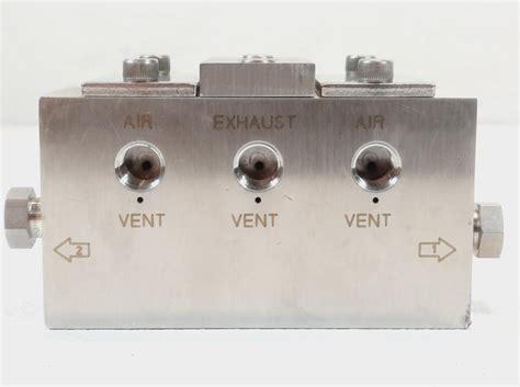 Whitey Swagelok SS T2D1VFS4 Stream Select Switching Shutoff Valve Assembly