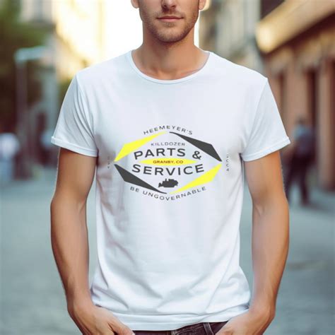 Killdozer Parts And Service Logo Shirt Hersmiles