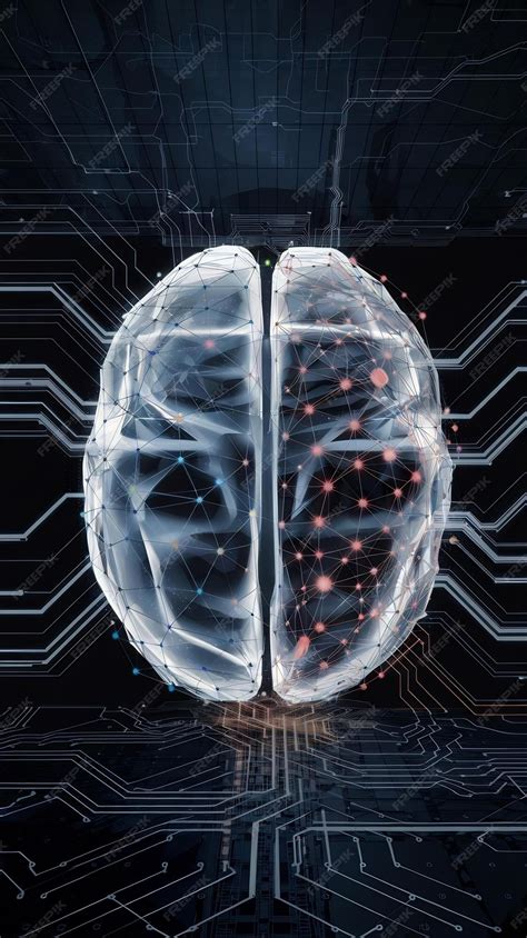 3d Vfx Animation Of An Ai Neural Network Within A Brain Data Flow And