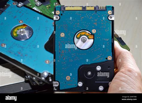 Hard Disk Drives Are Still Widely Used Hard Drive In Hand Stock Photo Alamy