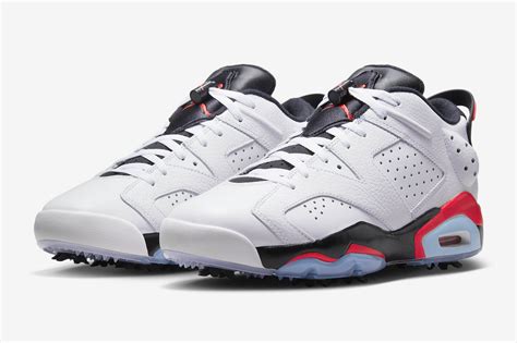 에어 조던 6 로우 골프 화이트 인프라레드 오피셜 이미지