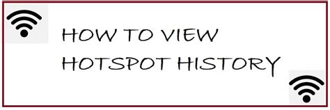 How To View Hotspot History On IPhone Or Android Check Who Used Your Hotspot