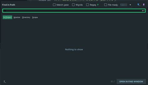How Do I Find A Word In All My Files In Pycharm Stack Overflow