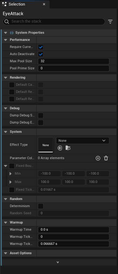 beam end user parameter missing r unrealengine