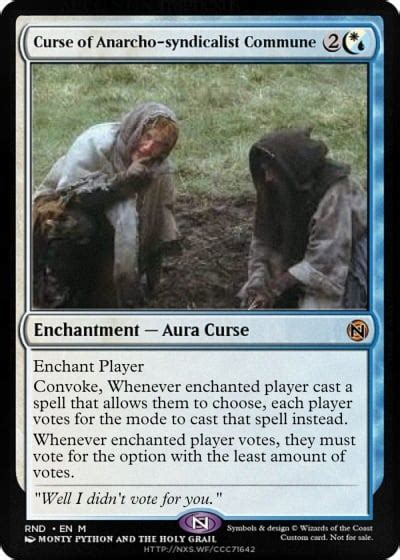 A Bunch Of Monty Python Theme Of Curses R Custommagic