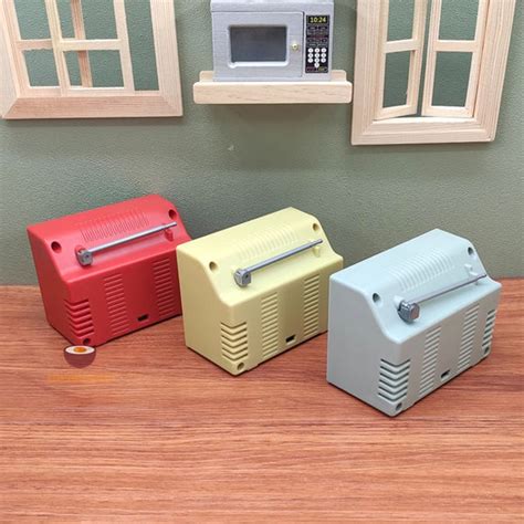 Miniature Real Functioning Tv Scale 112 Real Mini World
