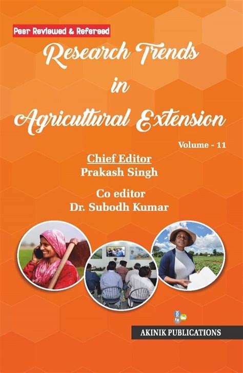 Research Trends In Agricultural Extension Akinik Publications