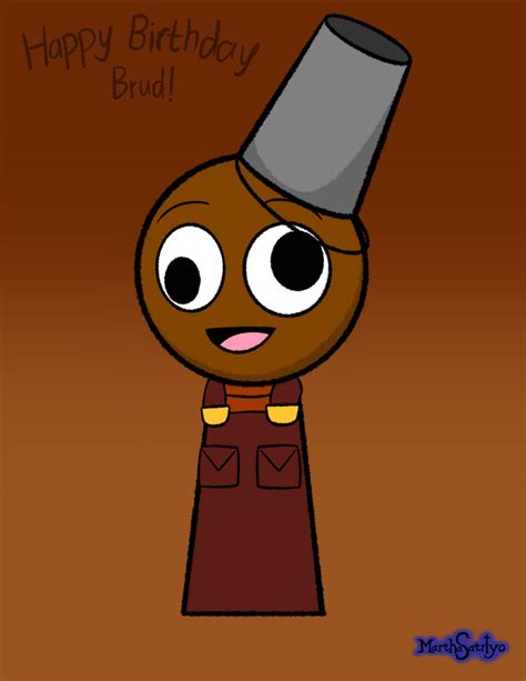Happy Belated Birthday Brud By Marthasatriyo On Deviantart