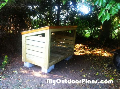 Building A Wood Storage Shed MyOutdoorPlans