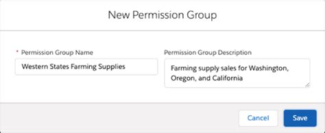 Create Permission Groups
