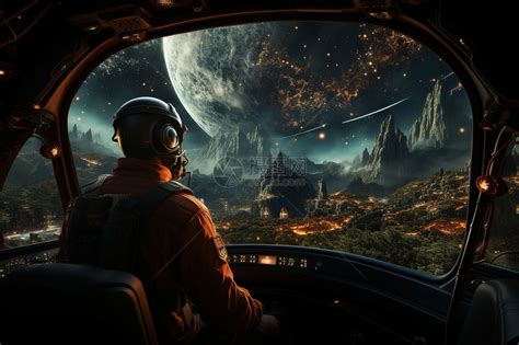 星际的探索之旅插画图片下载 正版图片600560093 摄图网