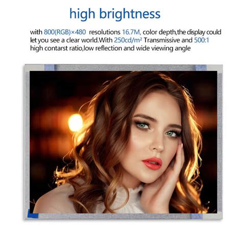 At070tn92 Innolux 7 Inch Tft Lcd Display 800x480 Parallel Rgb Lcd Panel