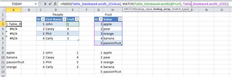 Excel Match Function Not Reading Data Imported From Access Stack Overflow