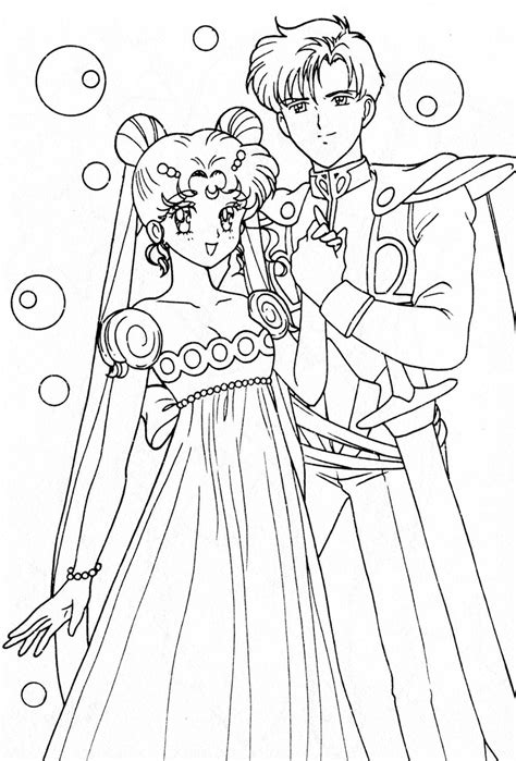 Sailor Moon Coloring Pages Free Printable