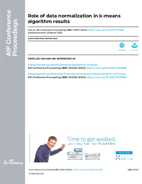 pdf role of data normalization in k means algorithm results