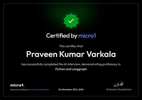 praveen v on linkedin python langgraph langchain ai