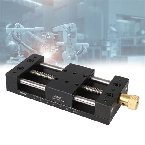 Manual Translation Displacement Station Platform Sliding Table Fine‑tuning Linear Stage X Axis