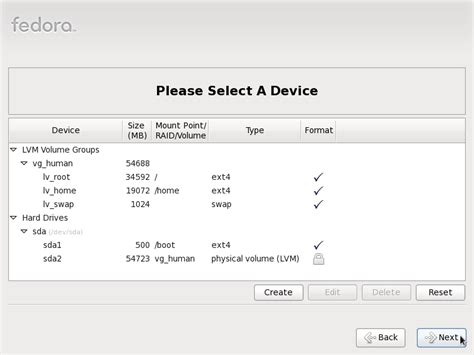 Lvm Configuration On Fedora 13
