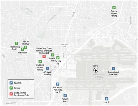 Shift Insiders Guide To Atl Airport Employee Parking Shift Atl