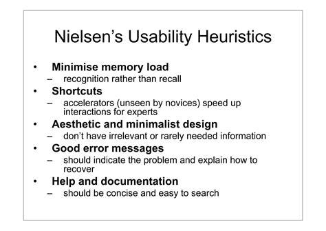 Game Design Lecture Expert Evaluation Methods For Game UI PPT