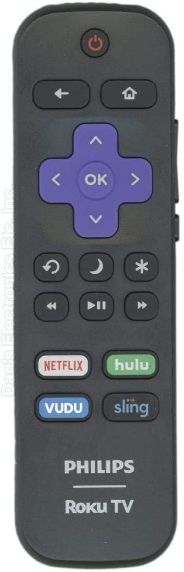 Philips Roku E TV Remote Control For PFL F Walmart Com Walmart Com