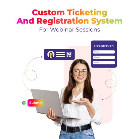 Customized Event Ticketing And Registration System For Webinar
