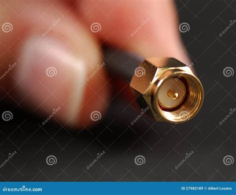 Sma Connectors Stock Image Image Of Conductor Telecommunication