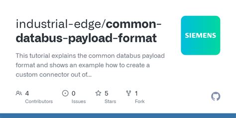 github industrial edge common databus payload format this tutorial