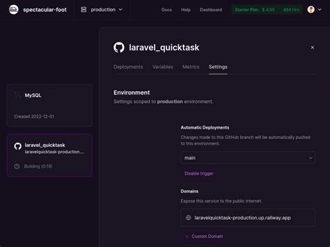 deploy project laravel trên railway ai design thiết kế web theo yêu