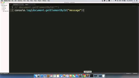 How To Use Getelementbyid Youtube
