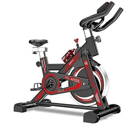 Generic Wbl 9 Indoor Spin Bike Fitness Cycling Machine With Lcd Display Pulse Monitor Spinner