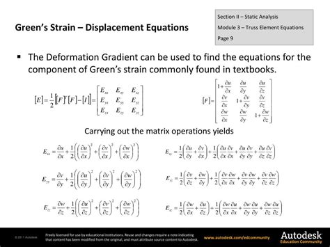 ppt static analysis truss element equations powerpoint presentation