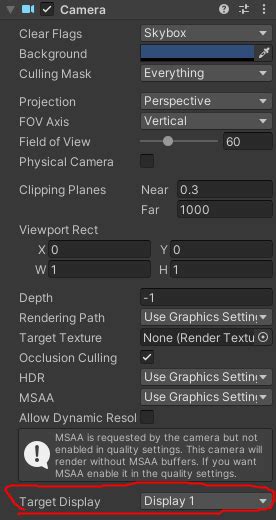 Unity指定使用某些屏幕多屏开发unity多屏选择输出哪个屏 Csdn博客