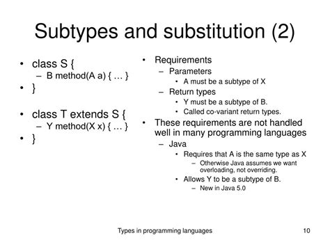 Ppt Types In Programming Languages Powerpoint Presentation Free