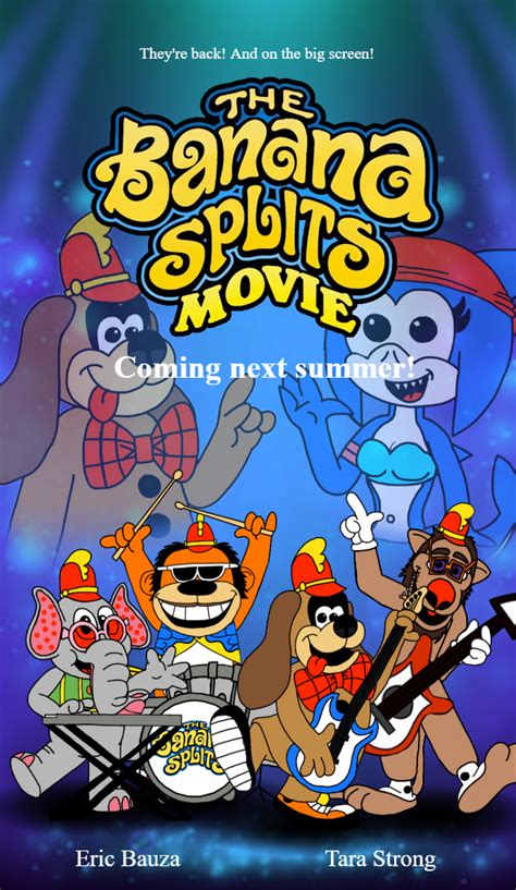 The Banana Splits Movie Poster By Pizzarolls9000 On Deviantart